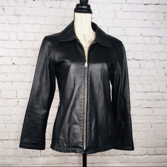 Wilsons Leather | Jackets & Coats | Womens Wilsons Leather Black Jacket ...